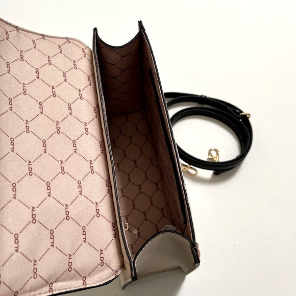 Aldo | Bags | Nwt Original Aldo Top Handle Crossbody Bag Embossed Heart ...